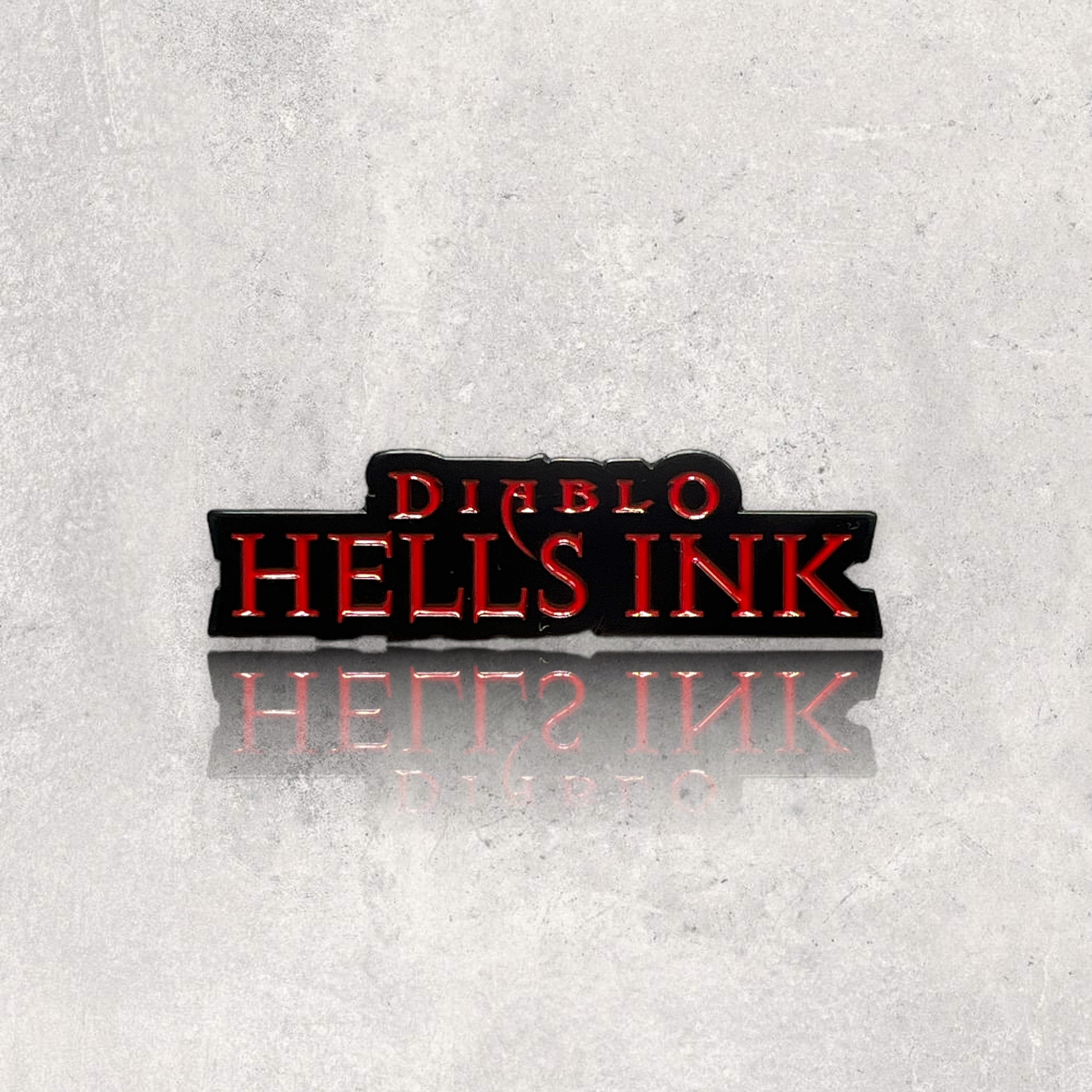 Diablo Hells Ink Logo – BlizzPins Store